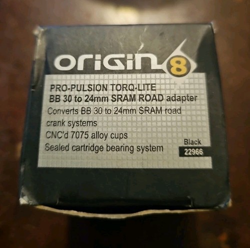 Origin8 Pro-Pulsion Torq-Lite BB 30mm to 24mm SRAM Road adapter NOS | eBay