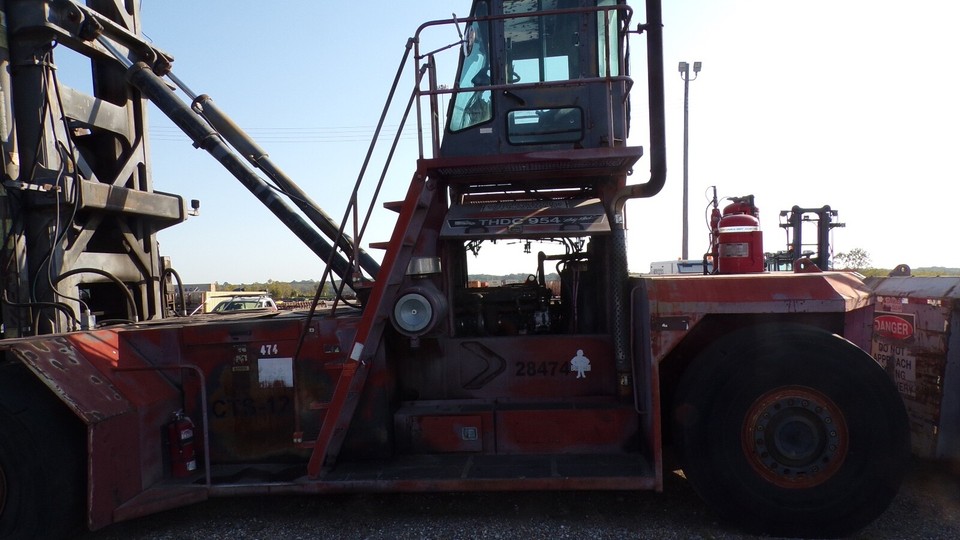 Taylor THDC 954 BIG RED Loaded Container Handler | eBay
