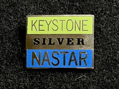 KEYSTONE SILVER NASTAR Skiing Ski Pin Badge COLORADO Travel Souvenir ...
