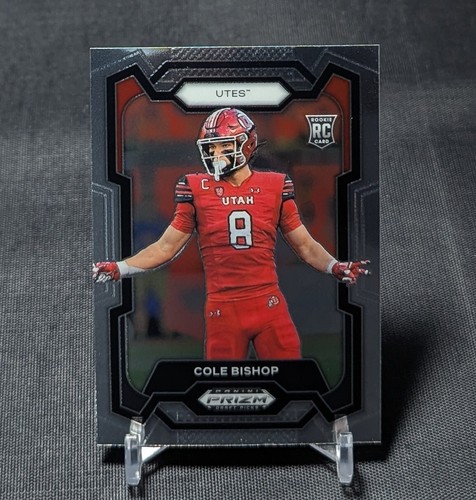 Cole Bishop Rookie RC 2024 Prizm Draft Picks Card #179 Utah Utes ...