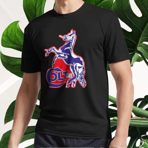 New Colt Tshirt Colt Classic Logo Active Logo T-Shirt Funny Size S to ...