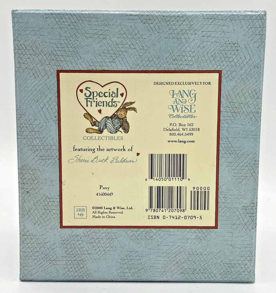 2000 Lang and Wise Special Friends Patsy Ballerina Figurine SKU U217 | eBay