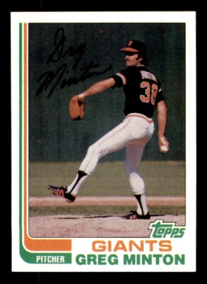 1982 Topps Baseball #687 Greg Minton EX/MT or Better *cc1 | eBay