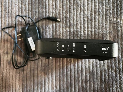Cisco DPC3008 Cable Modem including power supply DOCSIS 3.0 P# 4038905 ...