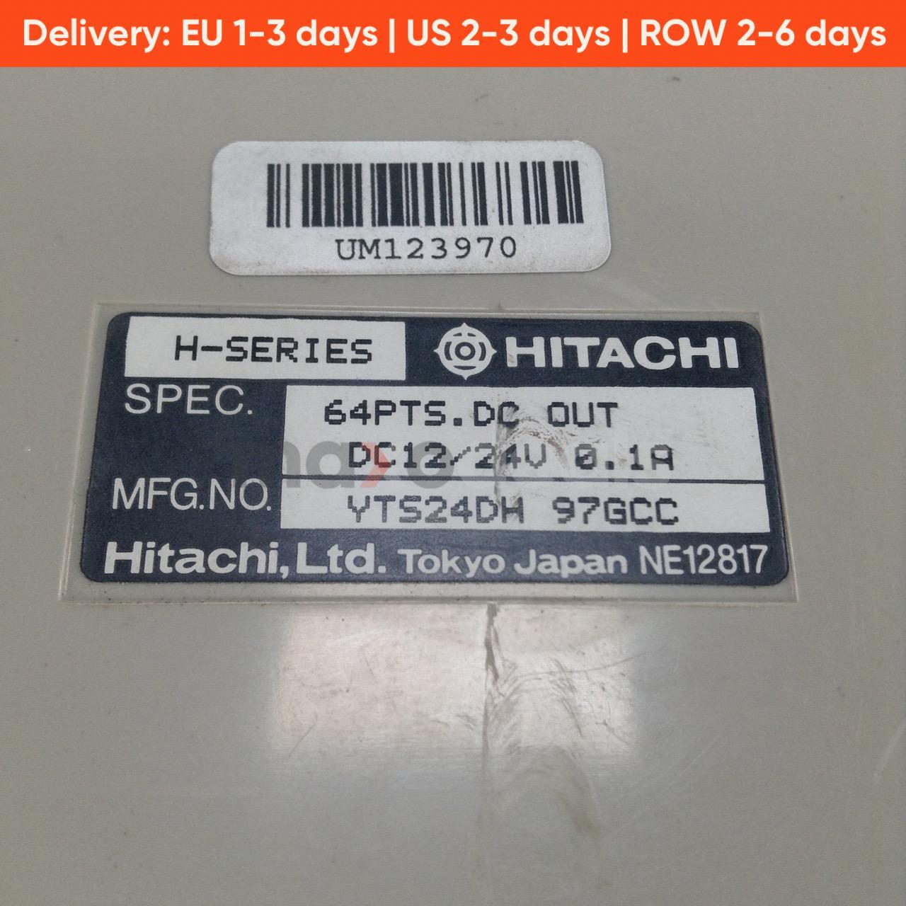 Hitachi YTS24DH Output Module Ausgangsmodul DC12/24V Used UMP | eBay