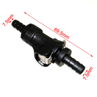 5/16 " Fuel Gas Line Quick Connect Disconnect For Motorcycle ATV Single ...