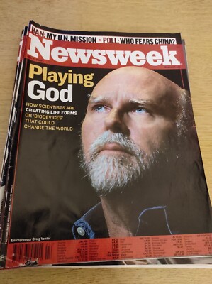 Newsweek Magazine 4th June 2007, Creating Life Forms - B893 | eBay