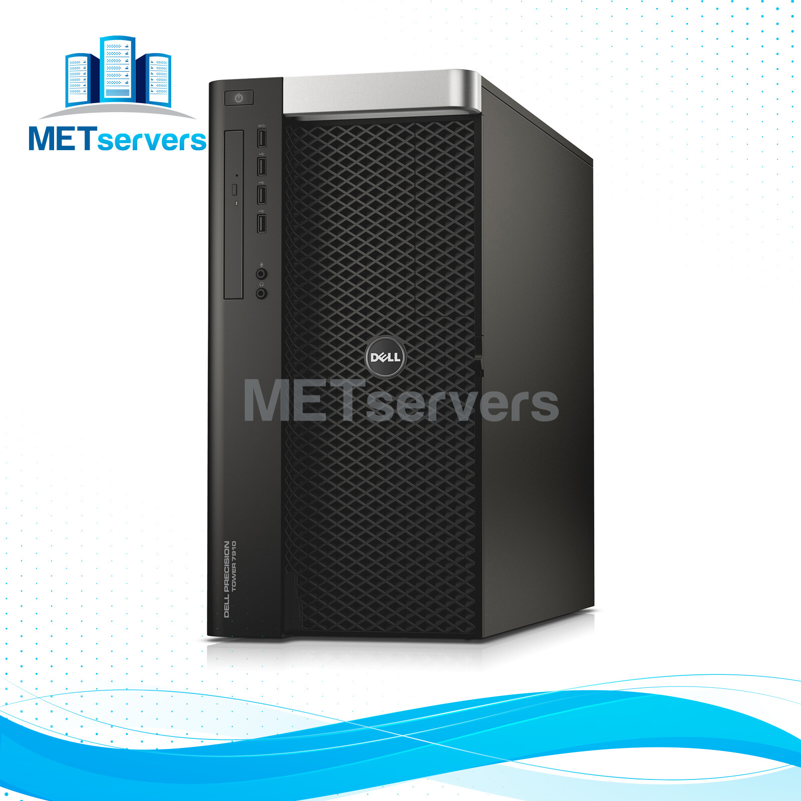 Dell Precision T7910 Tower E5-2650V3 2.3GHz 64GB 1.92TB SSD AMD Radeon ...