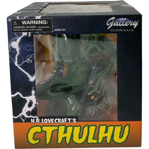 H.P Lovecraft's CTHULHU GALLERY DIORAMA 10" PVC Figure Diamond Select ...