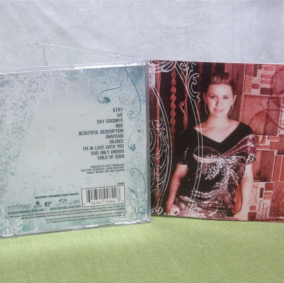 JOY WILLIAMS Genesis CD autograph '05 singer-songwriter Christian duo ...