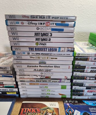 Lot 62 Wii Xbox360 Playstation DVDs | eBay