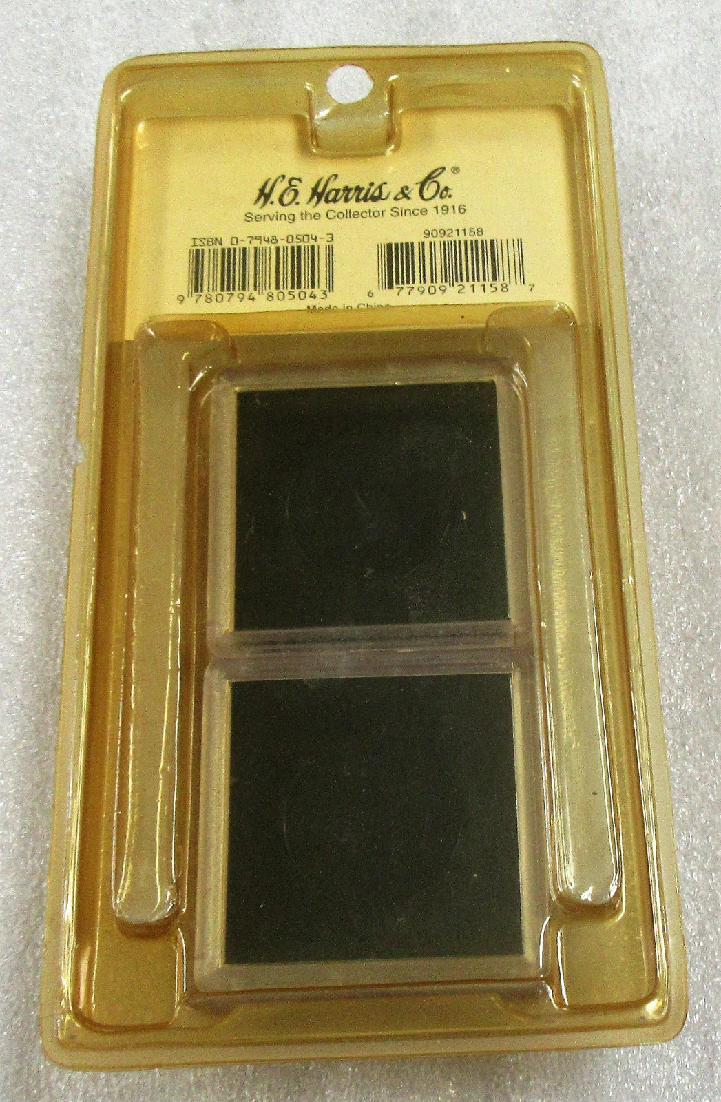 He Harris Snaplocks 2x2 Safe Deluxe Coin Holders Sacagawea Dollar Size ...