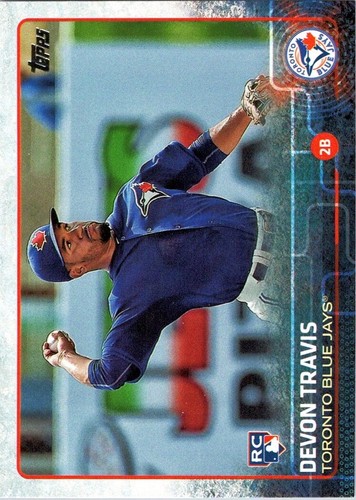 2015 Topps #571 Devon Travis RC Toronto Blue Jays | eBay