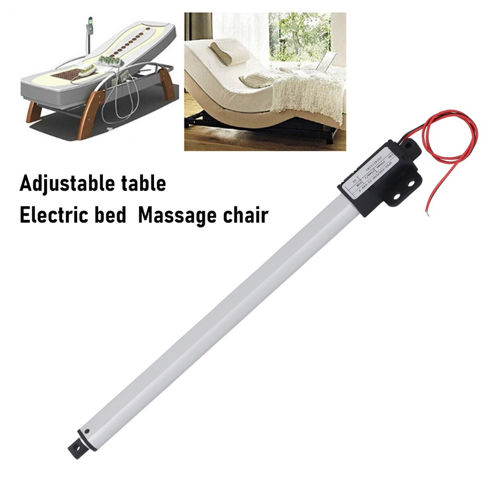 Electric Linear Actuator 200MM Stroke 15mm/s 50N Mini Linear Motion ...