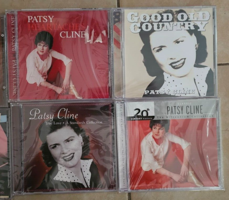 8 New Sealed Patsy Cline CDs-Live Opry/True Love/Good Old Country/Best ...