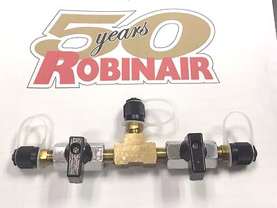 Robinair Isolation Valve Vacuum Pump/Charging Cylinder R12/R22 1/4 ...