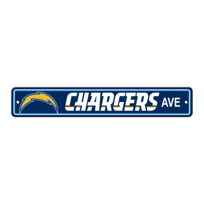 NFL Los Angeles Chargers Home Room Bar Office Decor AVE Street Sign 4 ...