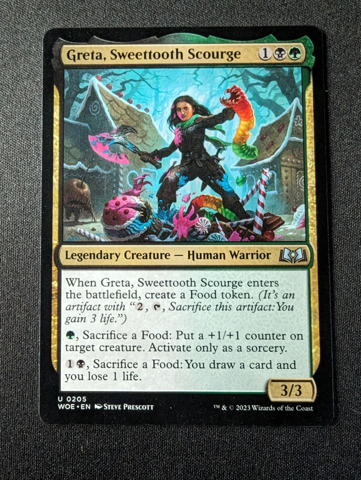 GRETA, SWEETTOOTH SCOURGE #205 MTG Wilds of Eldraine | eBay
