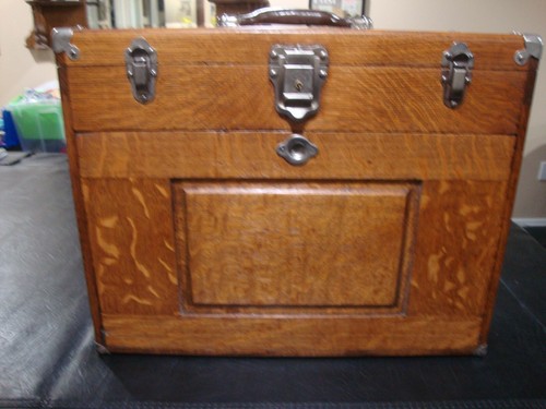 Vintage (1950’s) H Gerstner & Sons Oak Machinists Chest Model 42 ...