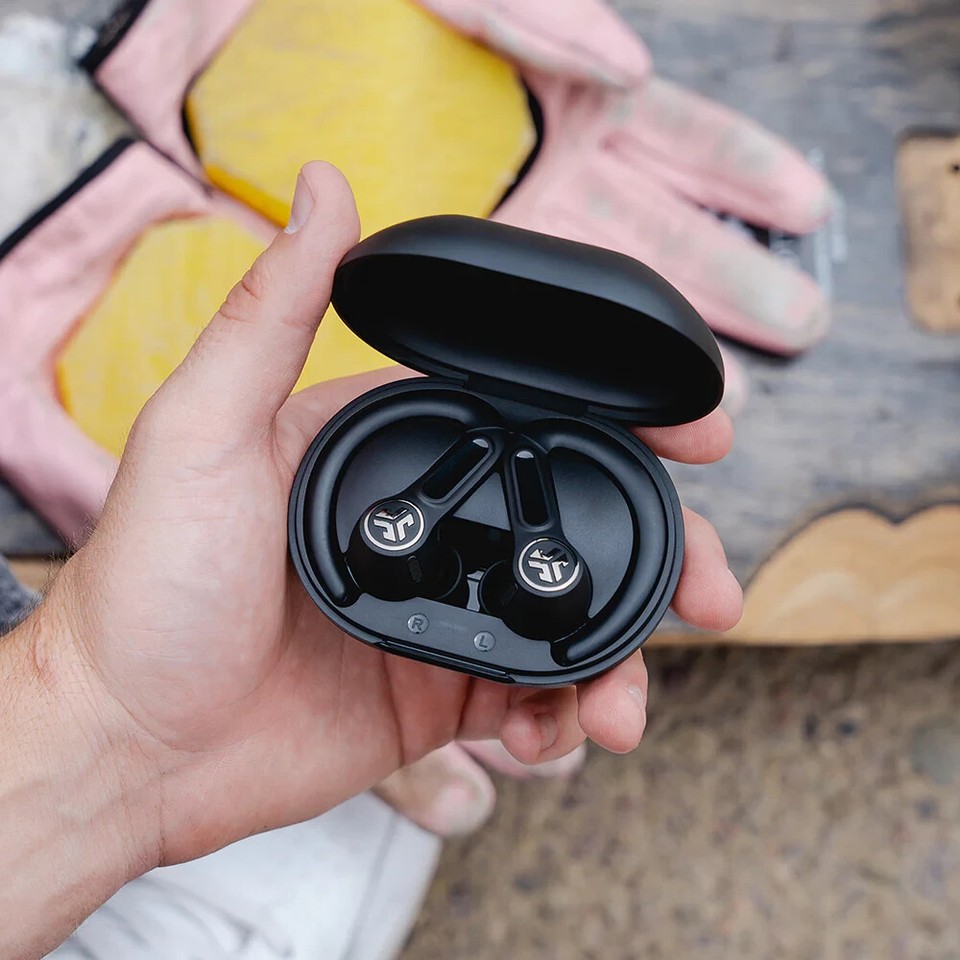 JLab - Epic Sport ANC 3 True Wireless Earbuds - Black iOS/Android ...