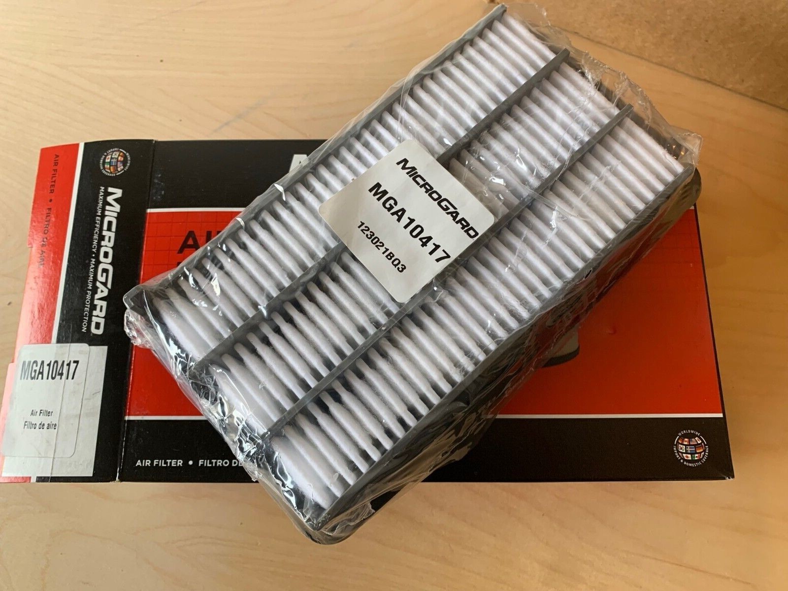 BOX of 6 -MicroGard Air Filter - MGA10417 Honda Civic (2016-21) & CR-V ...