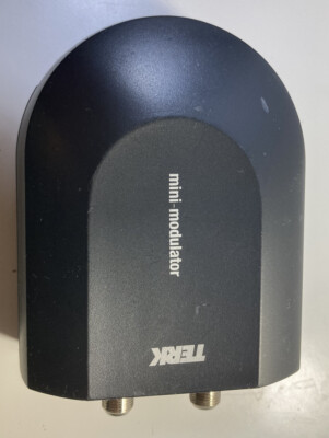 Terk Mini RF Modulator Compact Switch TV Audiovox Video Converter Used ...