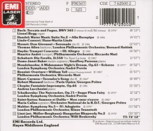 Buy Best-Loved Classics, Vol. 1 (CD, EMI) online | eBay