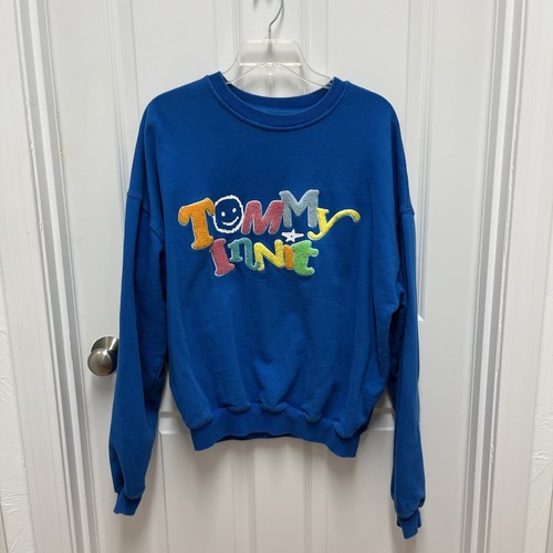 TommyInnit Limited Edition Crewneck Sweatshirt Blue LARGE Tommy Innit ...