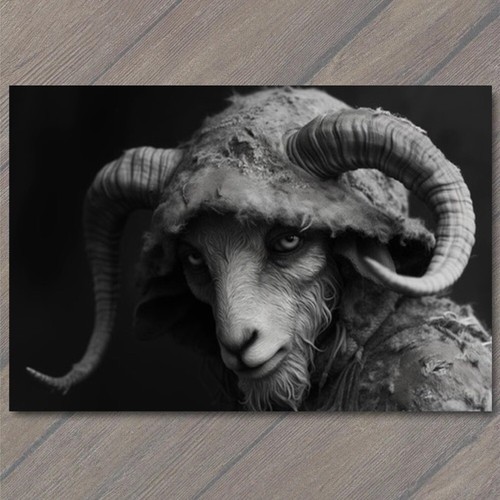 POSTCARD Girl Monster Weird Creepy Imaginary Friend Nightmare Scary ...