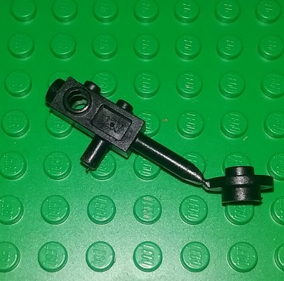 Lego Vintage Classic Space Black Metal Detector for Minifigures Figures ...