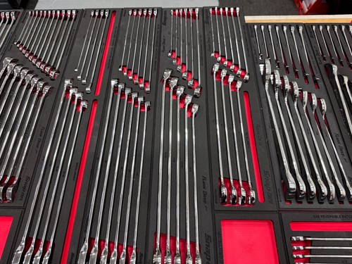 Snap-on Tools NEW 193pc Complete Cloud 9 Wrench Foam Drawer Master Set ...