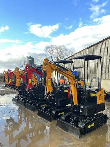 2024 New JPC 1.2 Ton Mini Digger Tracked Excavator CHOICE £2950 | eBay