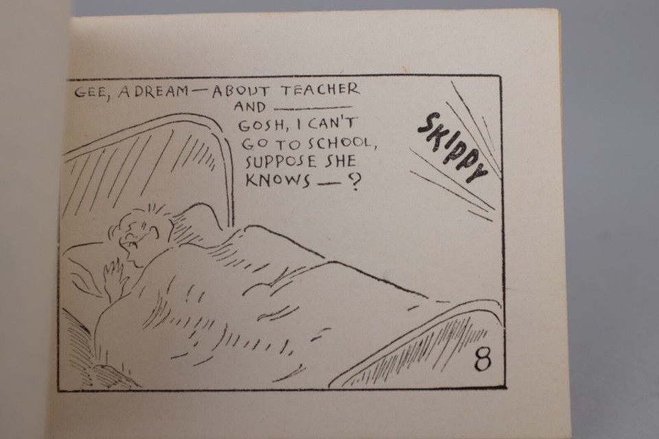 1930s TIJUANA BIBLE 8 Pager SKIPPY HAS A DREAM Comic Book RISQUE School ...