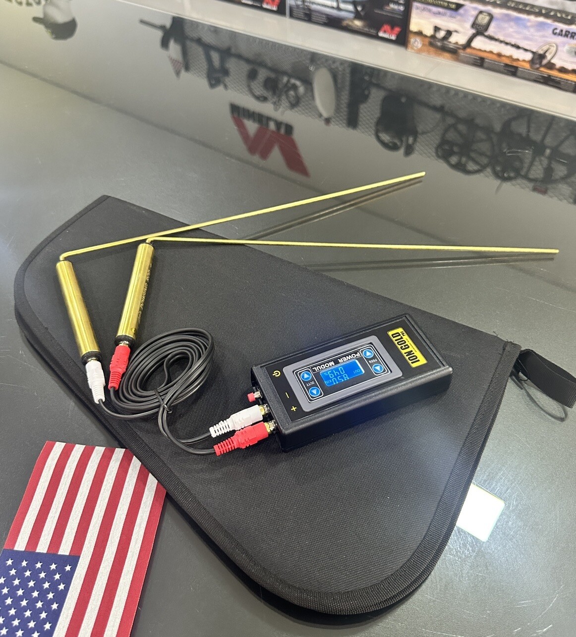 980ft Long Range PRO Gold Silver Metal Detector LRL USA Genuine Locator ...