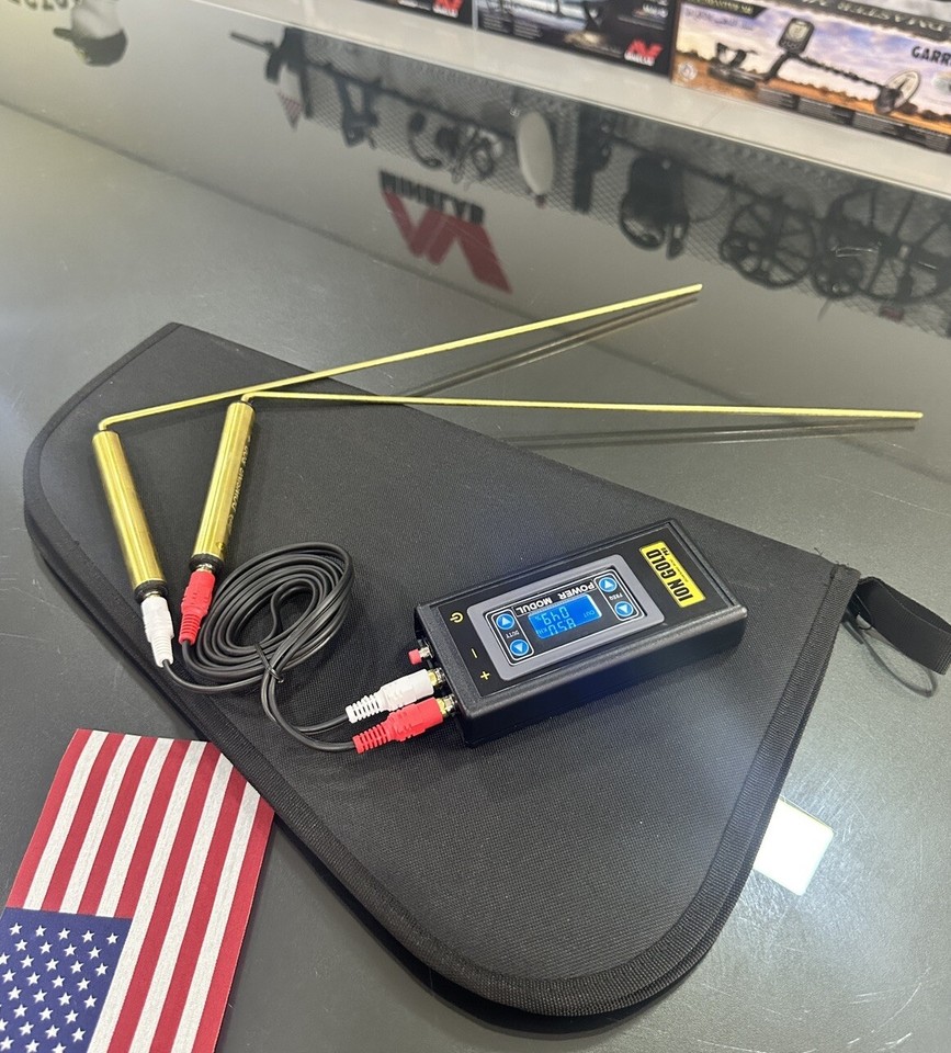 980ft Long Range PRO Gold Silver Metal Detector LRL USA Genuine Locator ...