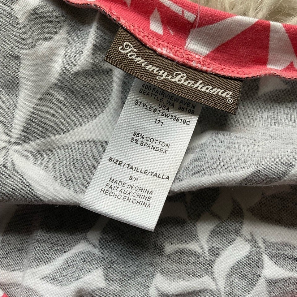 Tommy Bahama Pinwheel Palms T-Shirt Dress | eBay