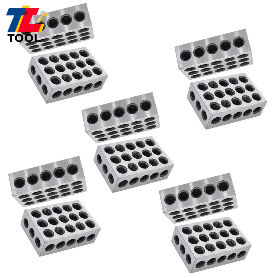 5 MATCHED PAIRS ULTRA PRECISION 1-2-3 BLOCKS .0001" MACHINIST 123 23 ...