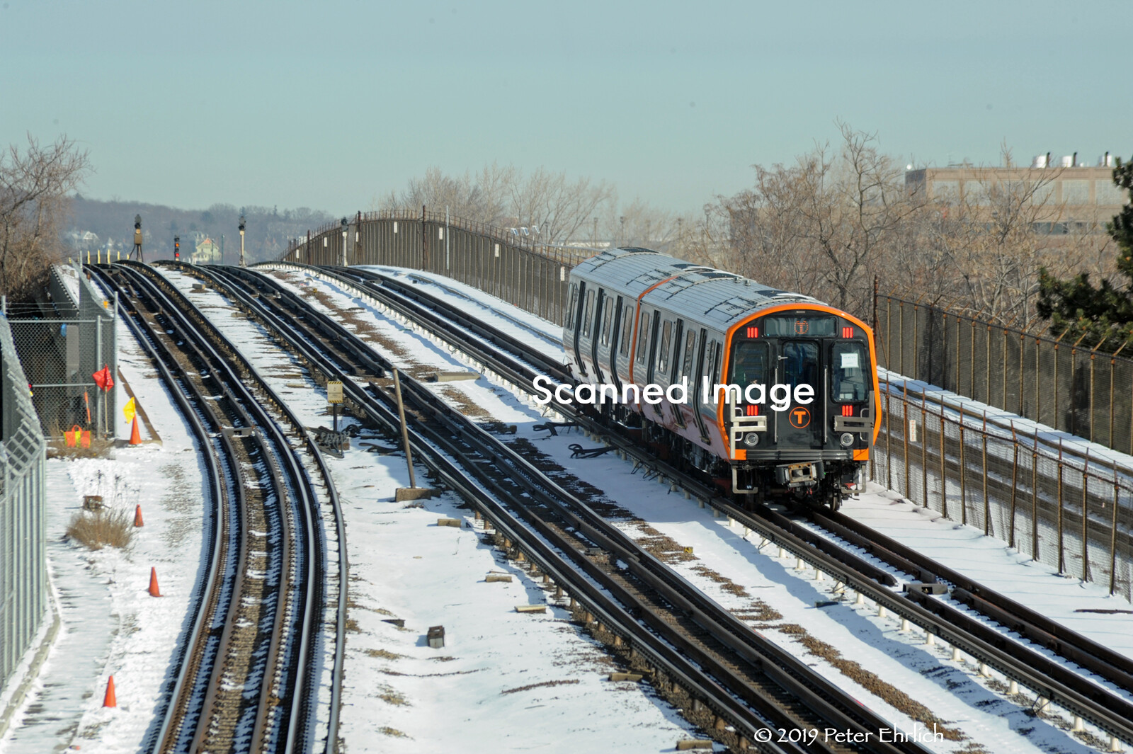 Original Photograph: Boston MBTA New CRRC Orange Line Cars N of ...