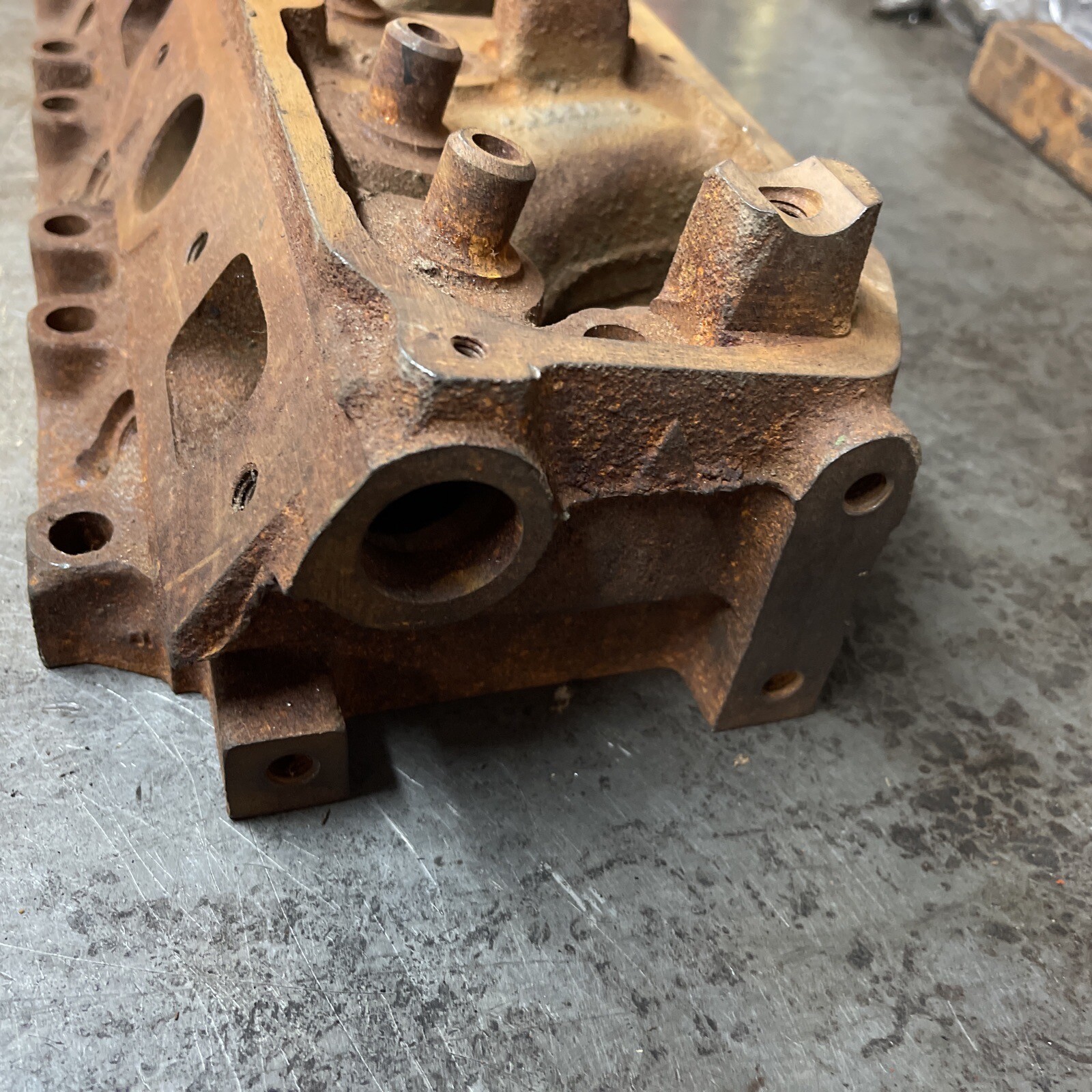 1-Direct Connection 440 Big Block Mopar Bare Cylinder Head 3614476 ...