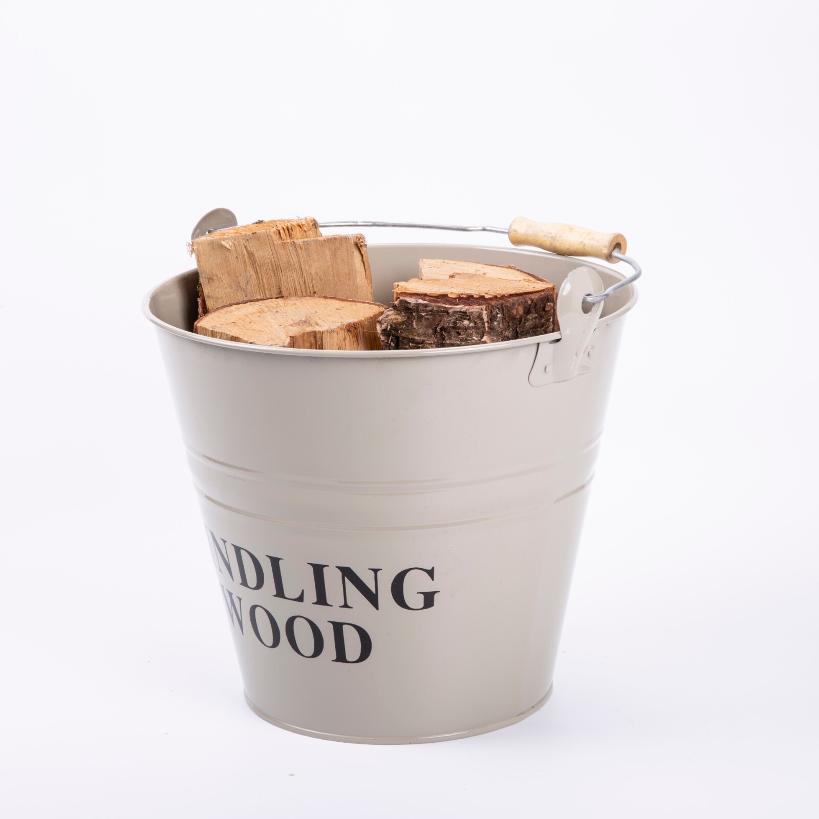 Wickerfield Large Heavy Duty Galvanised Steel Metal Bucket Water Coal ...