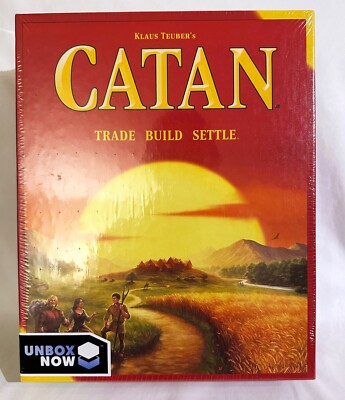 The Settlers of Catan Klaus Teuber's Catan Board Game Trade Build ...