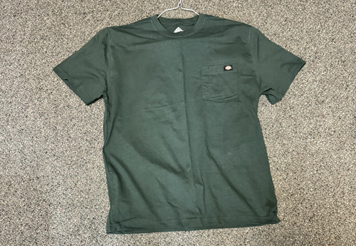 Dickies Men's Basic Pocket Short Sleeve Heavy Duty Work T-Shirt LARGE | eBay