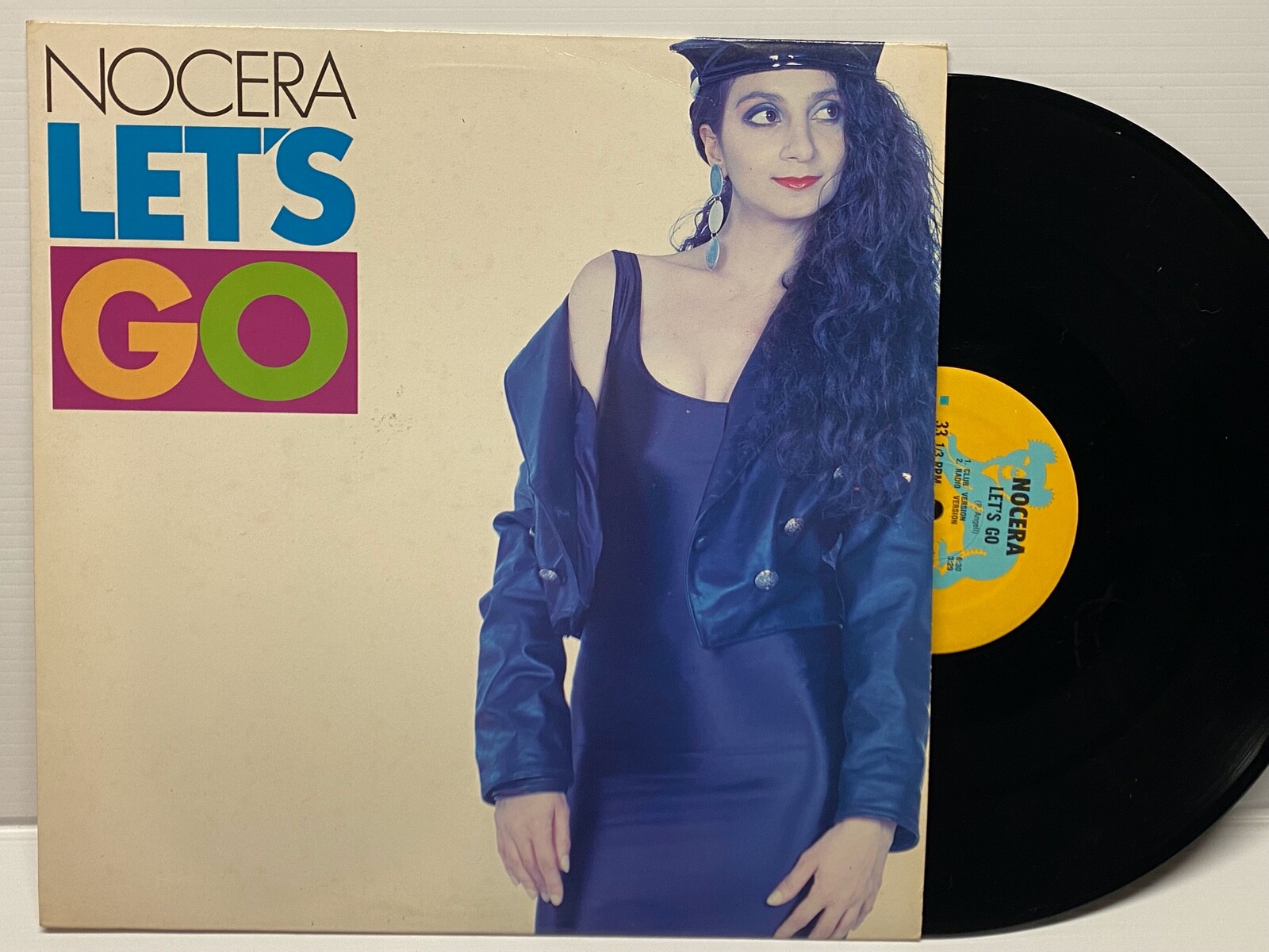 NOCERA‎– LET'S GO 1987 12" EP SLEEPING BAG RECORDS (SLX-29) DANCE | eBay