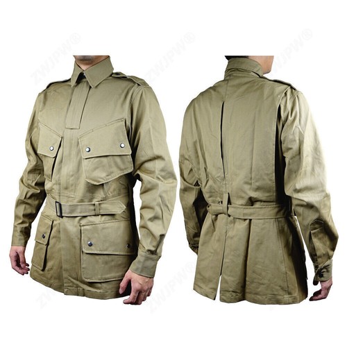 WW2 US 101/82 M42 Paratrooper Airborne Uniform Jacket Replica Men's ...