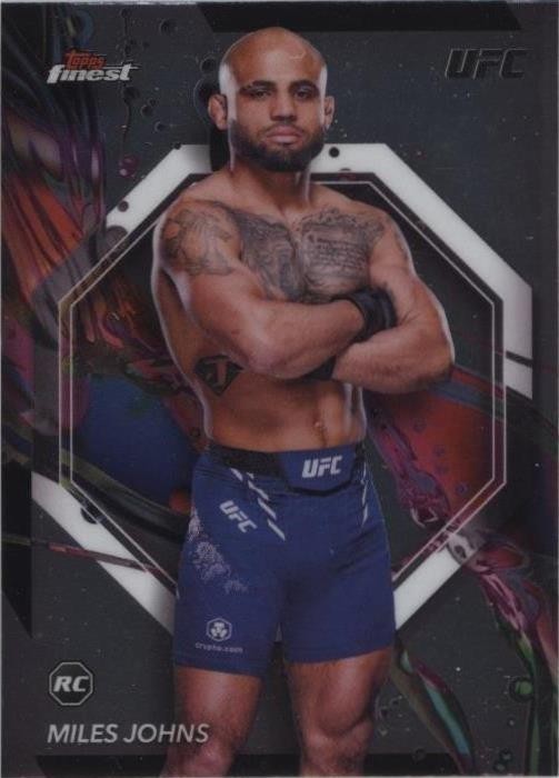 2024 Topps Finest UFC - Common Miles Johns #3 (RC) for sale online | eBay