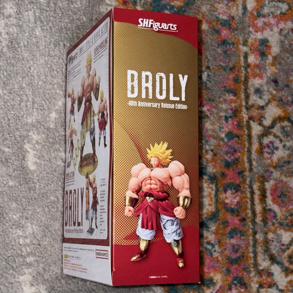S.H. Figuarts Super Saiyan Broly NEW - 40th Premium Bandai DBZ | eBay