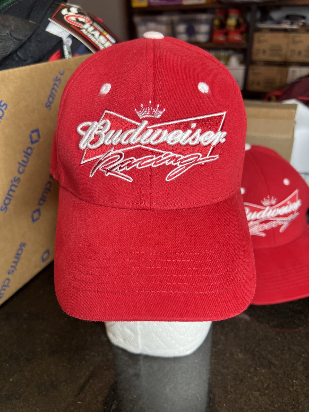 Budweiser Racing Official Product Hat Cap #8 & #3 Emb… - Gem