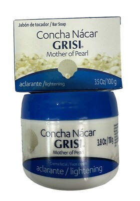 Crema Y Jabon Concha Nacar Original Para Las Manchas De La Cara Arrugas ...