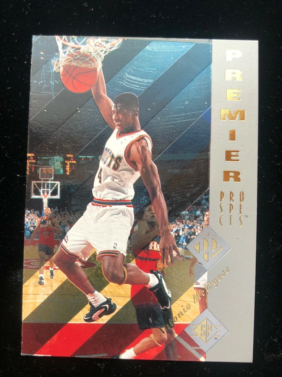 Antonio Mcdyess Signed Basketball Card (Alabama Crimson