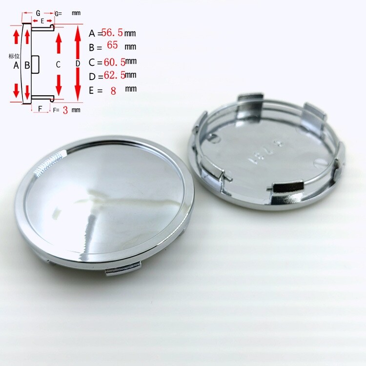 4X65mm 2.56in 62mm Wheel Center Hup Cap For RE30 CE28n 18" TE37 17" A ...